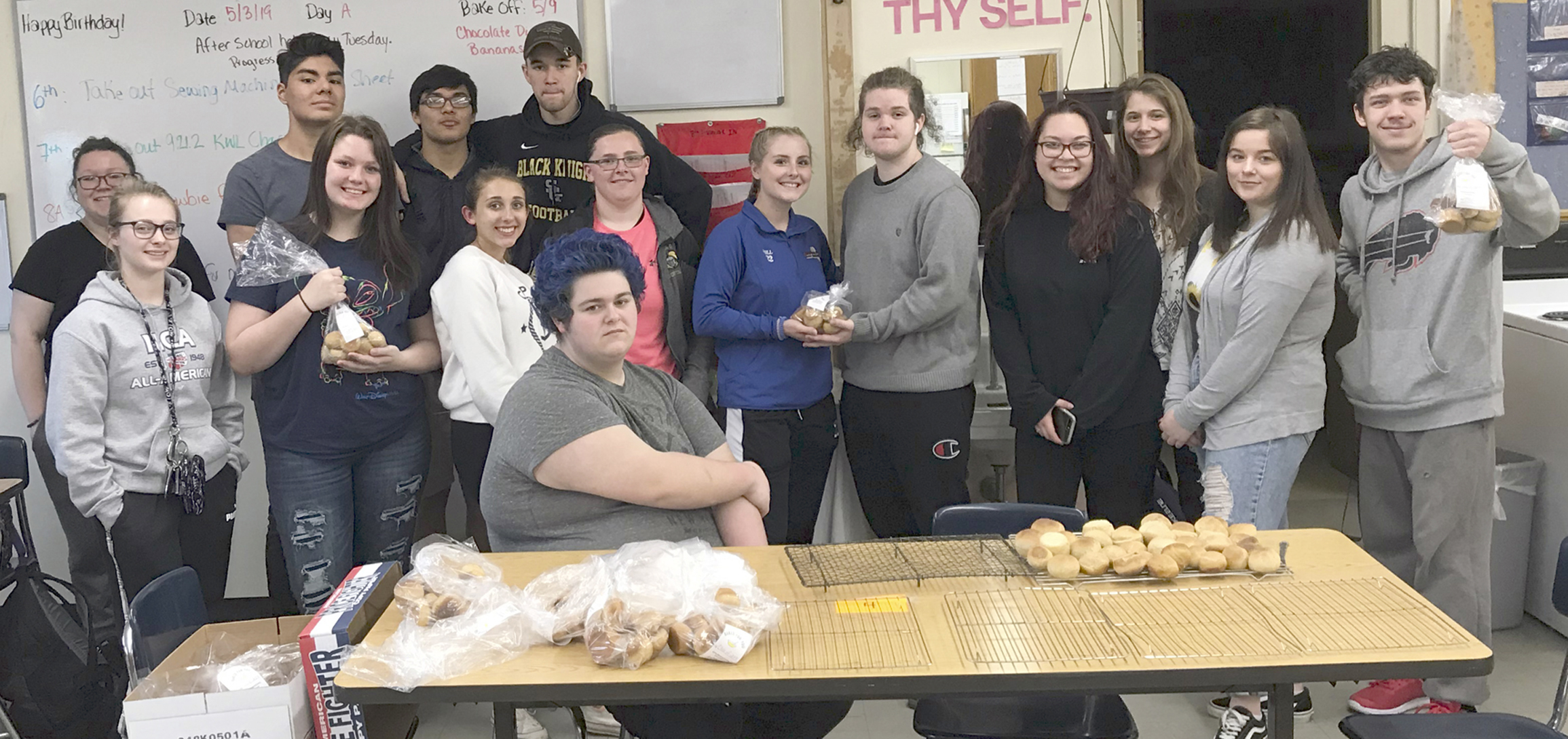 Donations kneaded: Black Knights bake for food pantries’ sake | News ...